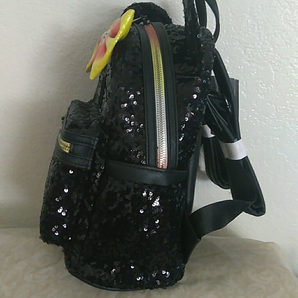Loungefly | Bags | Minnie Mouse Candy Corn Sequin Mini Backpack | Poshmark